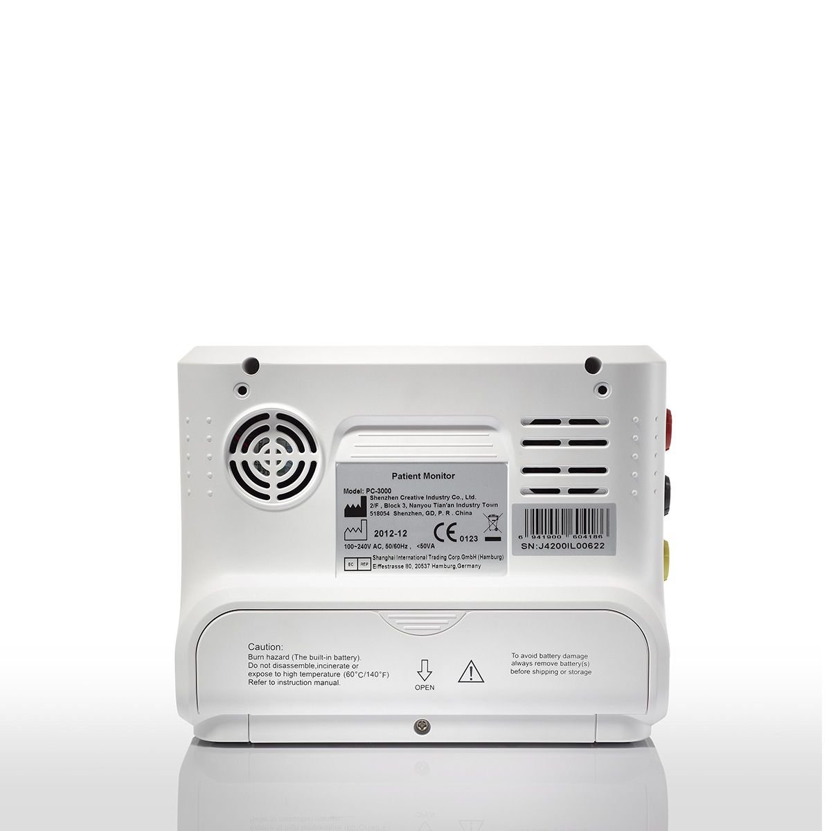 Monitor Multiparâmetro para Resgate Parâmetros Básicos PC3000 - Creative